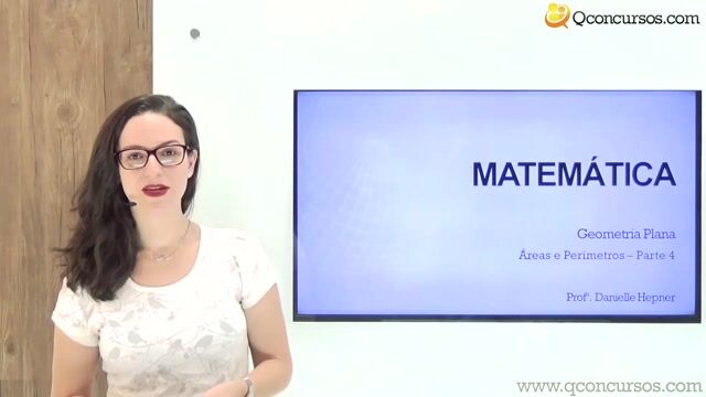 Videoaula Matemática para Concurso Público - Áreas e Perímetros - Parte ...